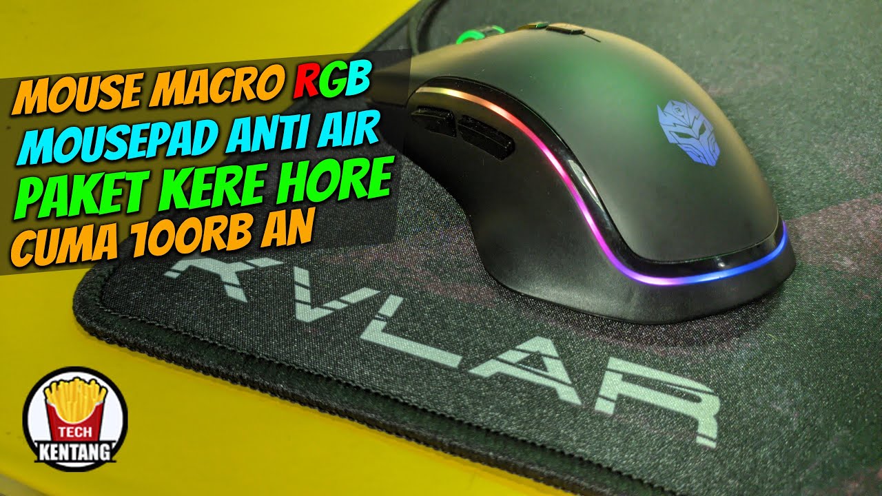 Kere Hore Mouse Gaming Makro RGB+Mousepad Anti Air - REXUS Xierra X13 ...
