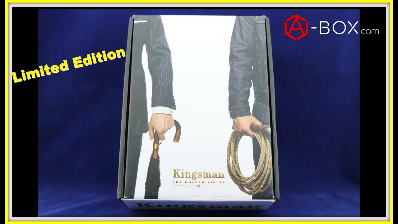 A-BOX LIMITED Edition Kingsman Box Unboxing | Guru Reviews - YouTube