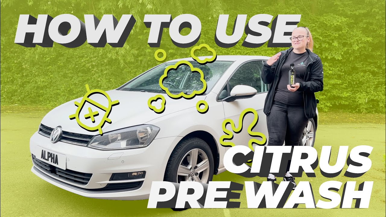 How to Use ALPHA CITRUS PRE WASH Tutorial 🍋🫧 - YouTube