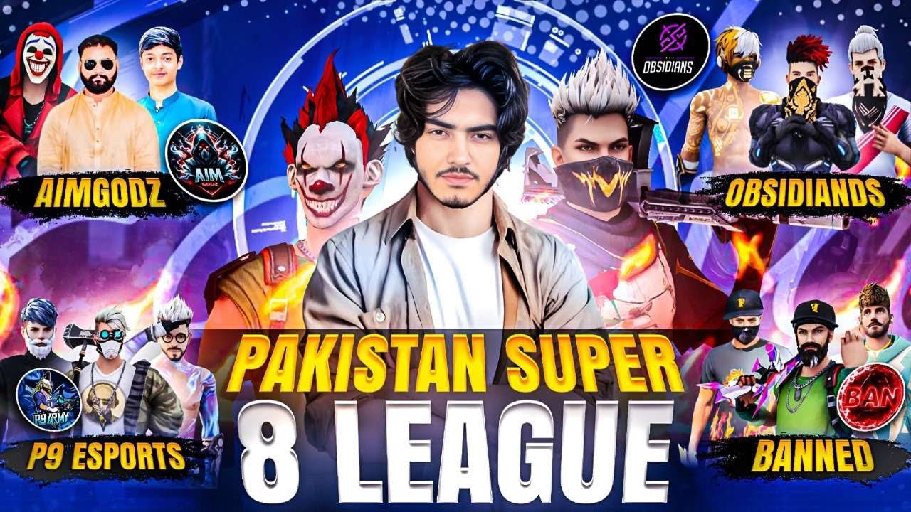 PAK SUPER 8 LEAGUE S1 🔥 | DAY 1 MATCHES FT. AG,OBSIDIAN,P9,YOTOKILLER ...