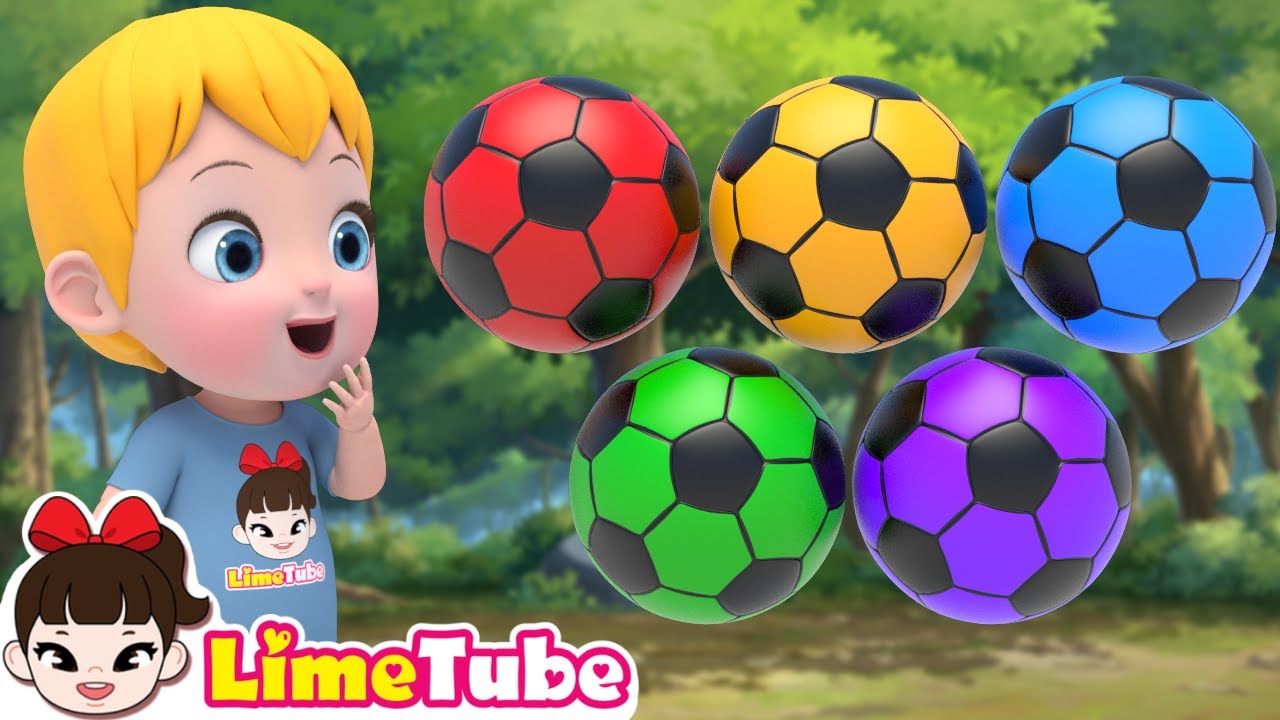 Color Balls Finger Family + Nursery Rhymes & Kids Songs | Kindergarten ...