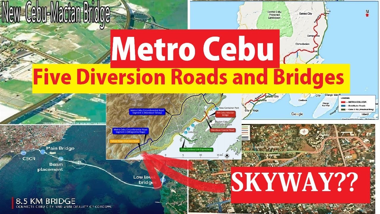 Metro Cebu Diversion Roads and Bridges - YouTube