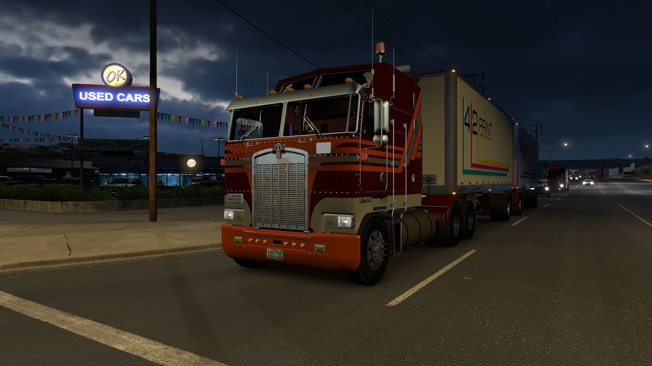 ATS (New Mexico DLC!) Kenworth K100 - Albuquerque (NM) - Show Low (AZ ...