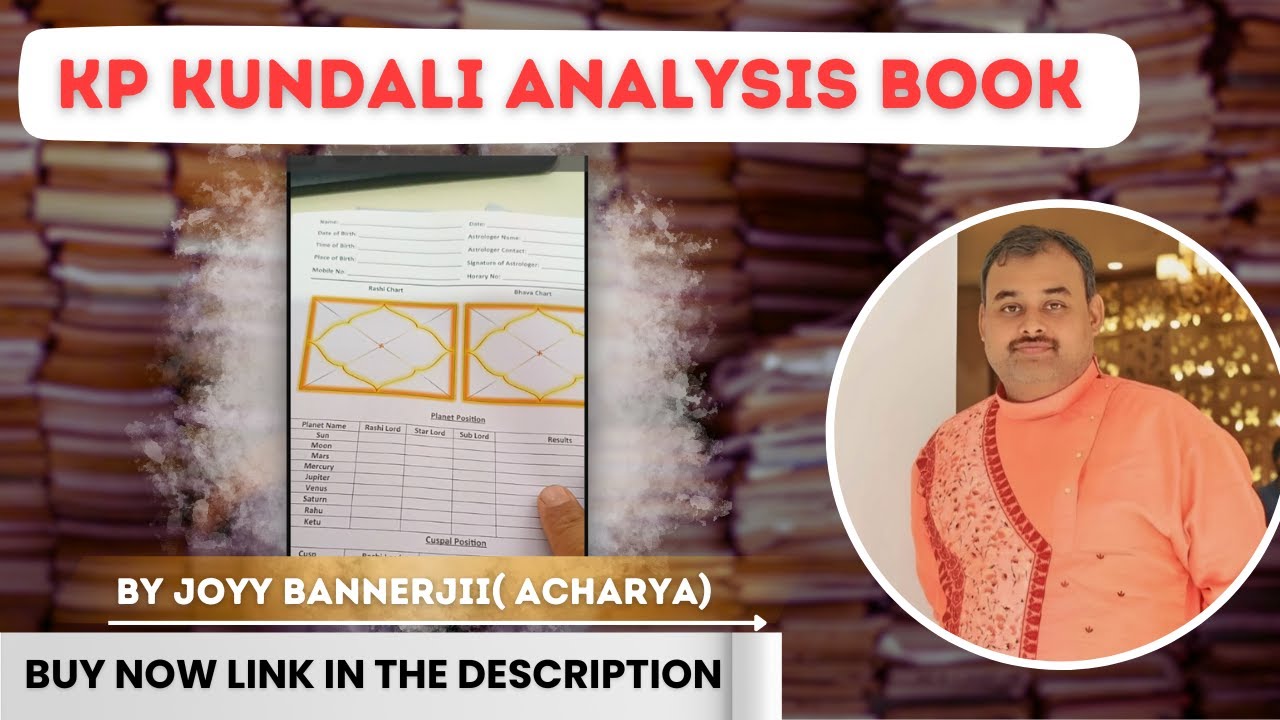KP Kundali Analysis book by joyy bannerjii( acharya) #joyybannerjii # ...