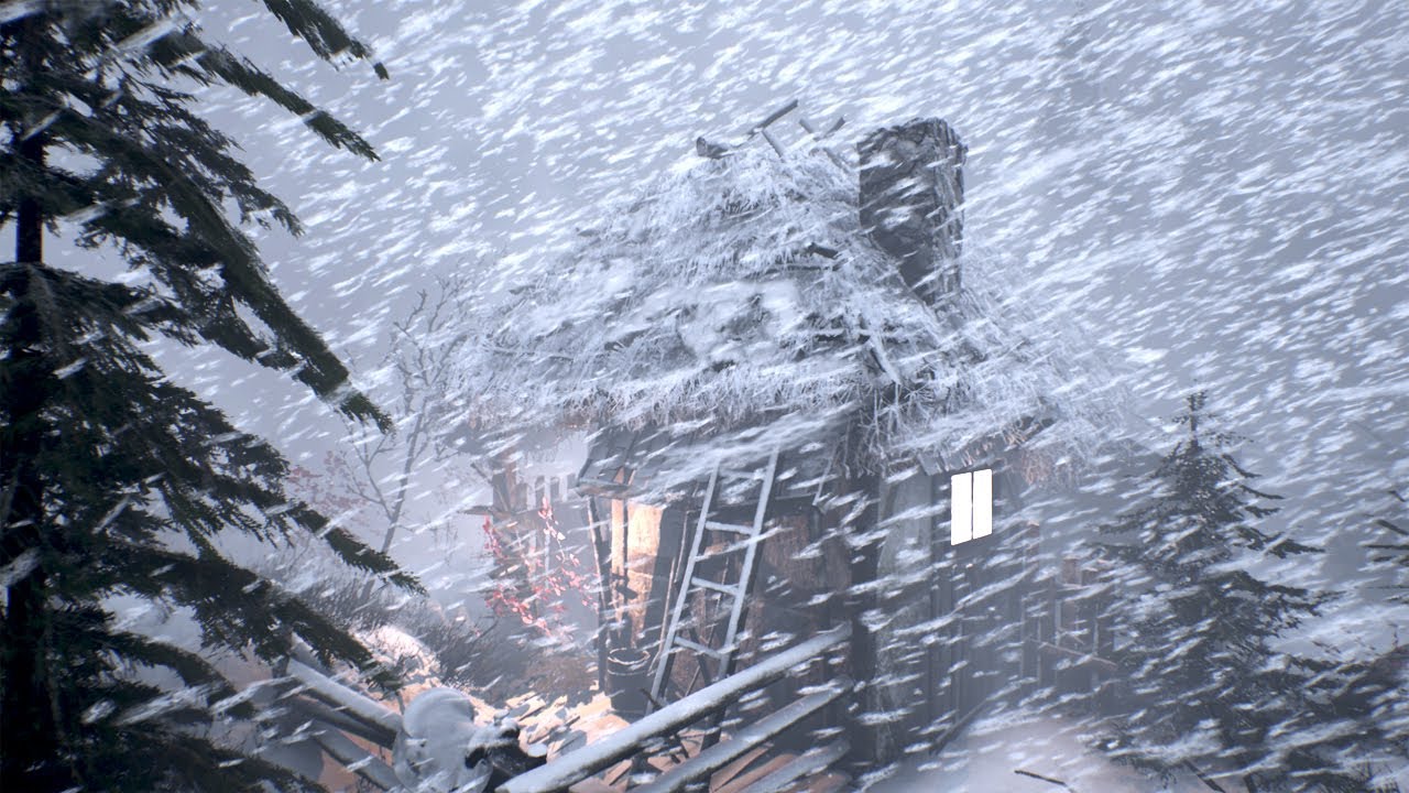 WINTER STORM SLEEP AID: Blizzard Sounds for a Peaceful Night! - YouTube