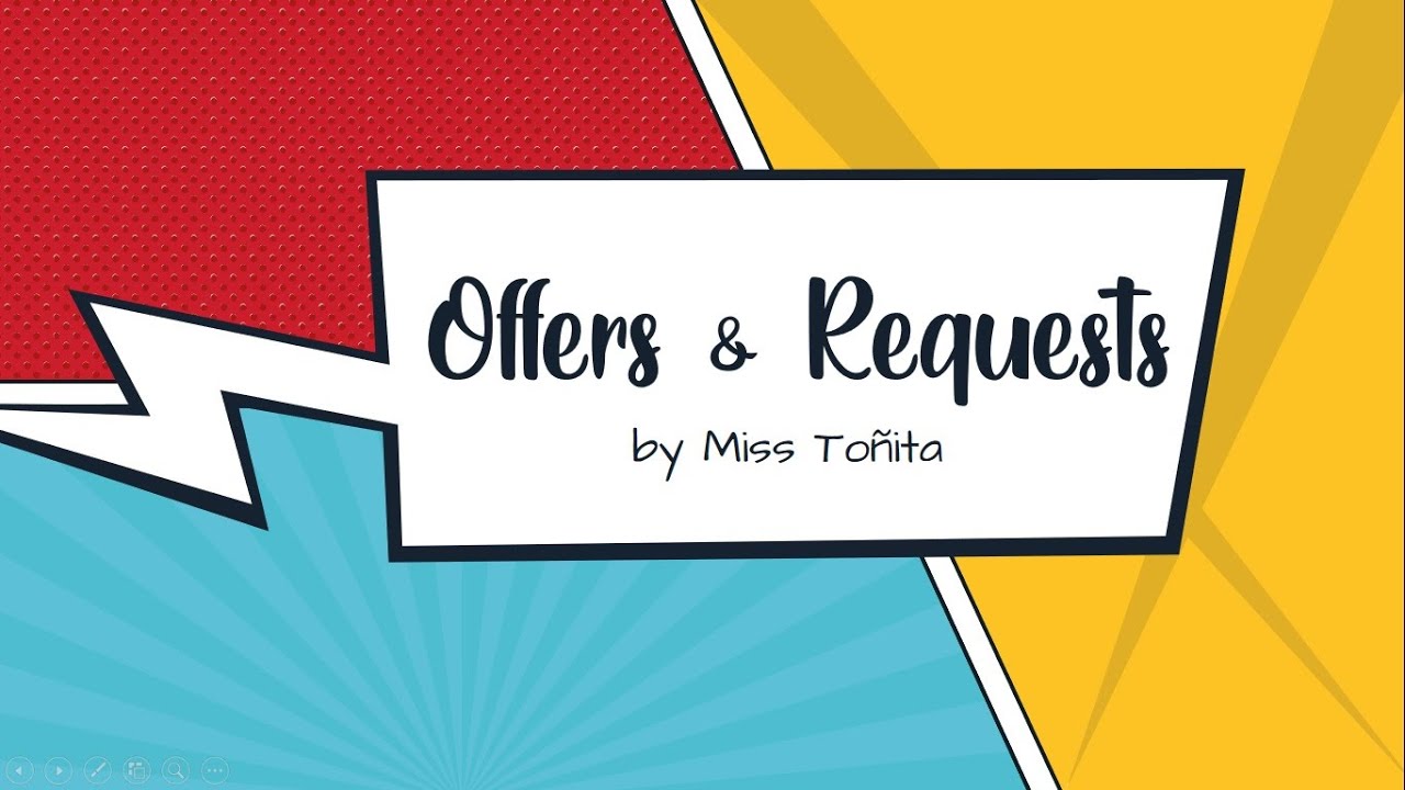 Offers and Requests with Can & Could😃 - YouTube