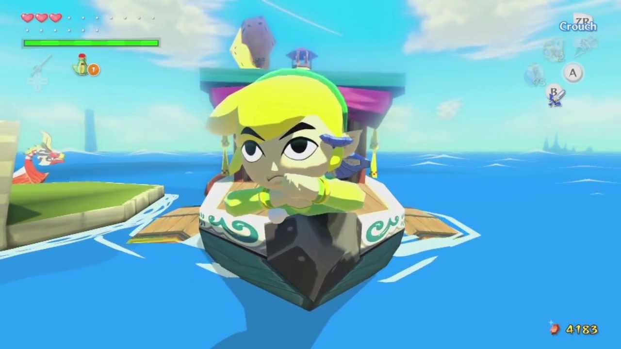 Beedle Ship Glitch (Wind Waker HD) - YouTube