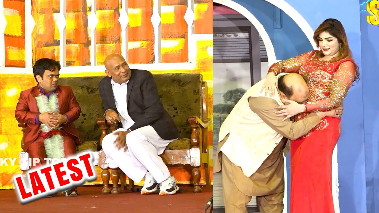 Akram Udas and Saira Mehar | Vicky Kodu | New Stage Drama | Hussan Da ...