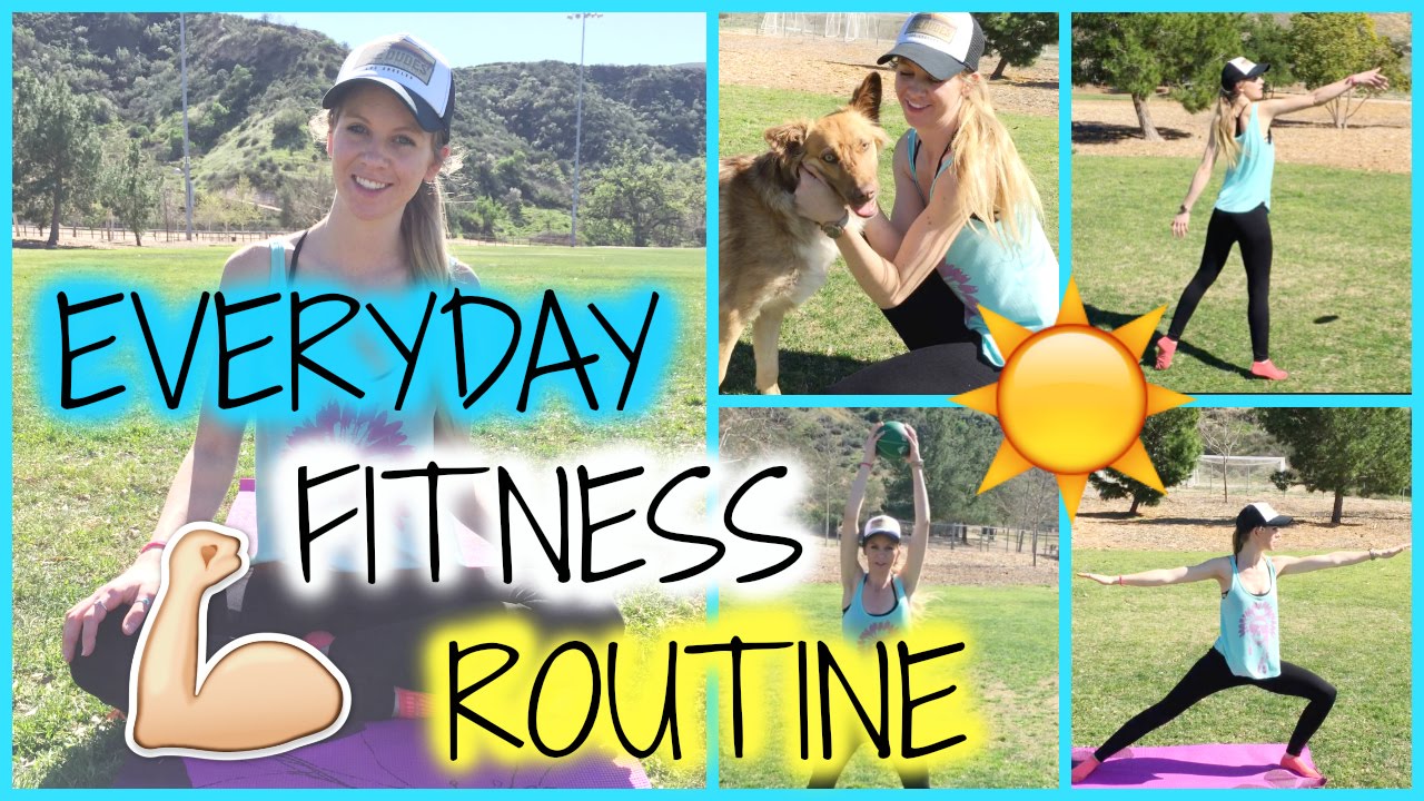 Everyday Workout Routine 2016 | How to be fit for the new year! - YouTube