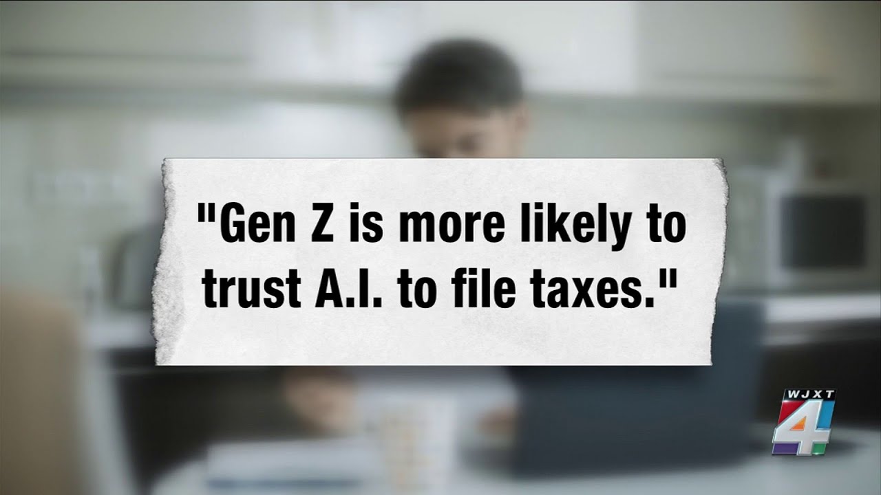 Survey finds that Gen Z is targeted by AI-driven tax scams - YouTube