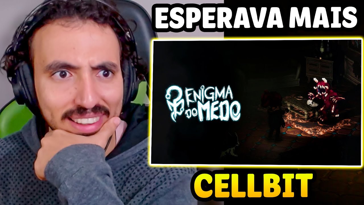 Cellbit jogando Enigma do Medo por 21 minutos - Ordem paranormal | Leozin React - YouTube