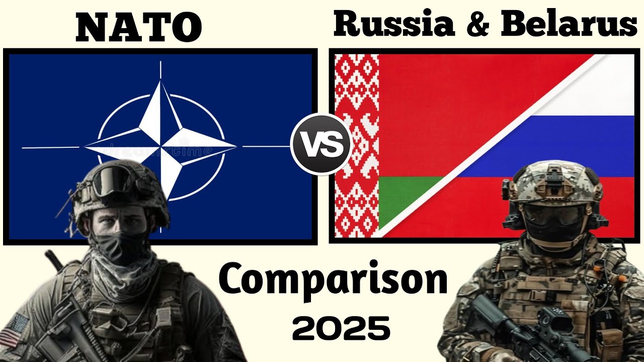 NATO vs Russia and Belarus Military Power Comparison 2025 | NATO vs ...