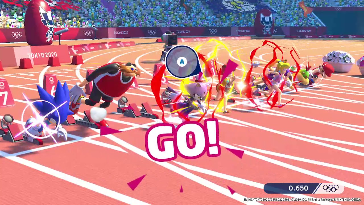 Mario and Sonic at the Olympic Games Tokyo 2020: Princess Daisy (100M ...