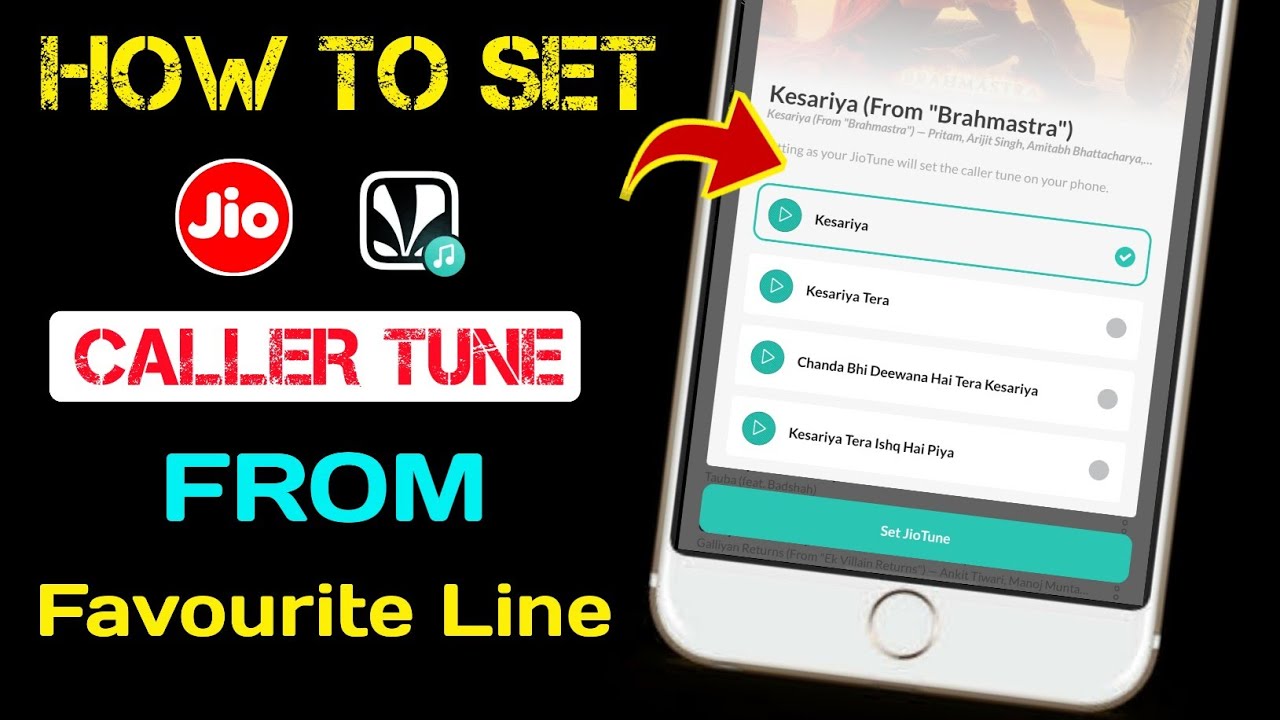 How To Set Jio Tune From Middle Of Song | Jio Caller Tune Set | How To ...