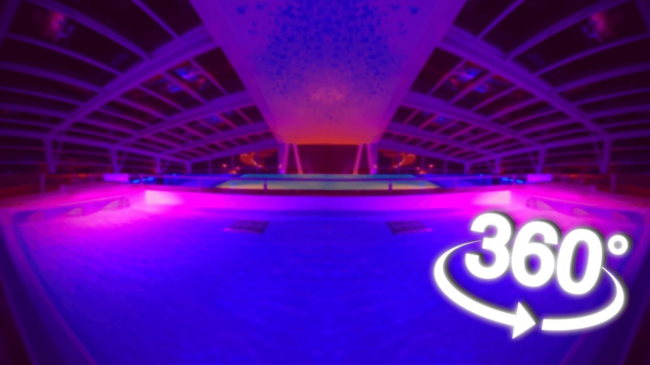 360º VR | RELAXING ROOFTOP POOL | Chill to the Lofi Vibes - YouTube