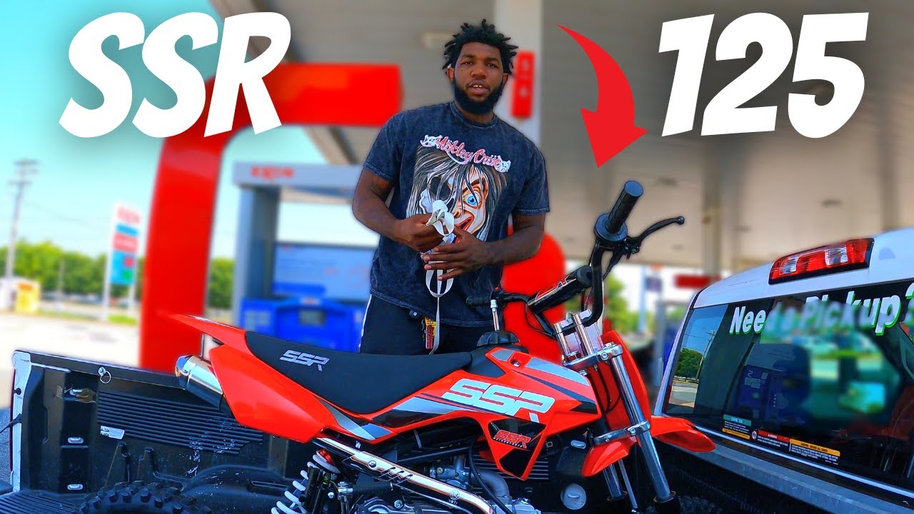 BUYING A BRAND NEW 2021 SSR 125 PIT BIKE - YouTube