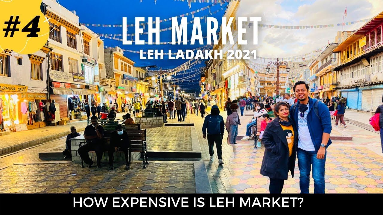 Exploring Leh Market 🛍| Main Market Leh Ladakh | Mall Road Evening walk ...