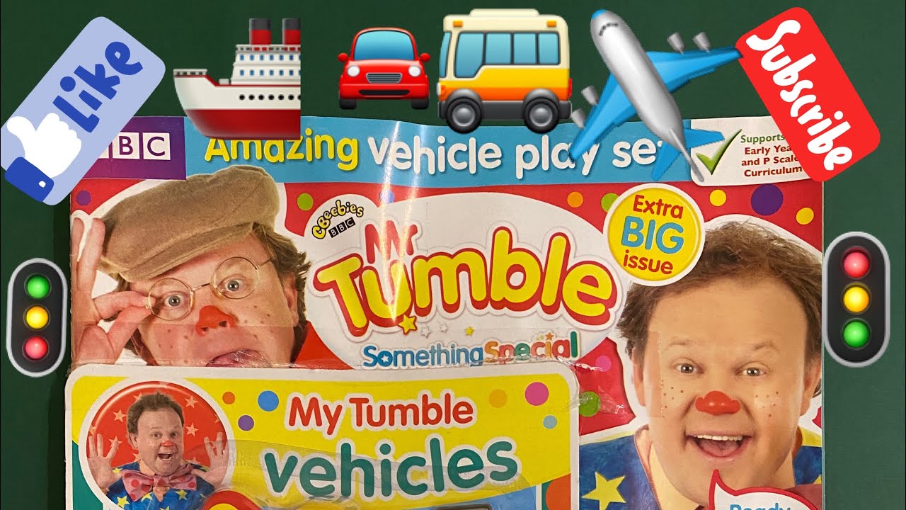 Mr TUMBLE MAGAZINE (VEHICLES 🚦🚢 ️🚕🚎🚦 - YouTube