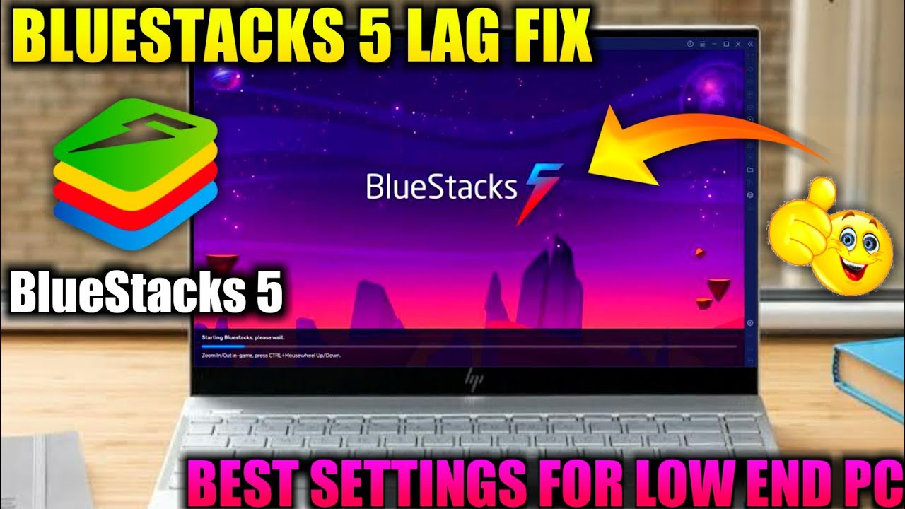 How to fix lag in bluestacks 5 || bluestacks 5 lag fix - YouTube