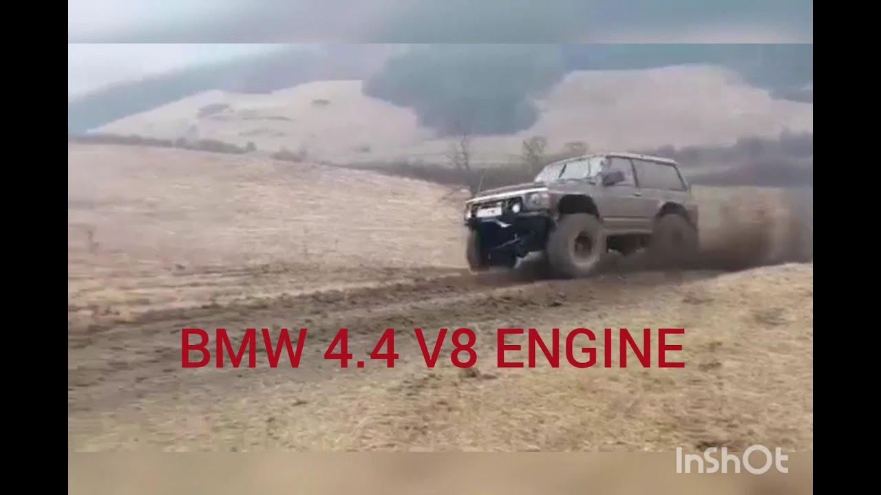 NISSAN PATROL SWAP ENGINE BMW 4.4 V8 (37 INCHES WHEELS) - YouTube