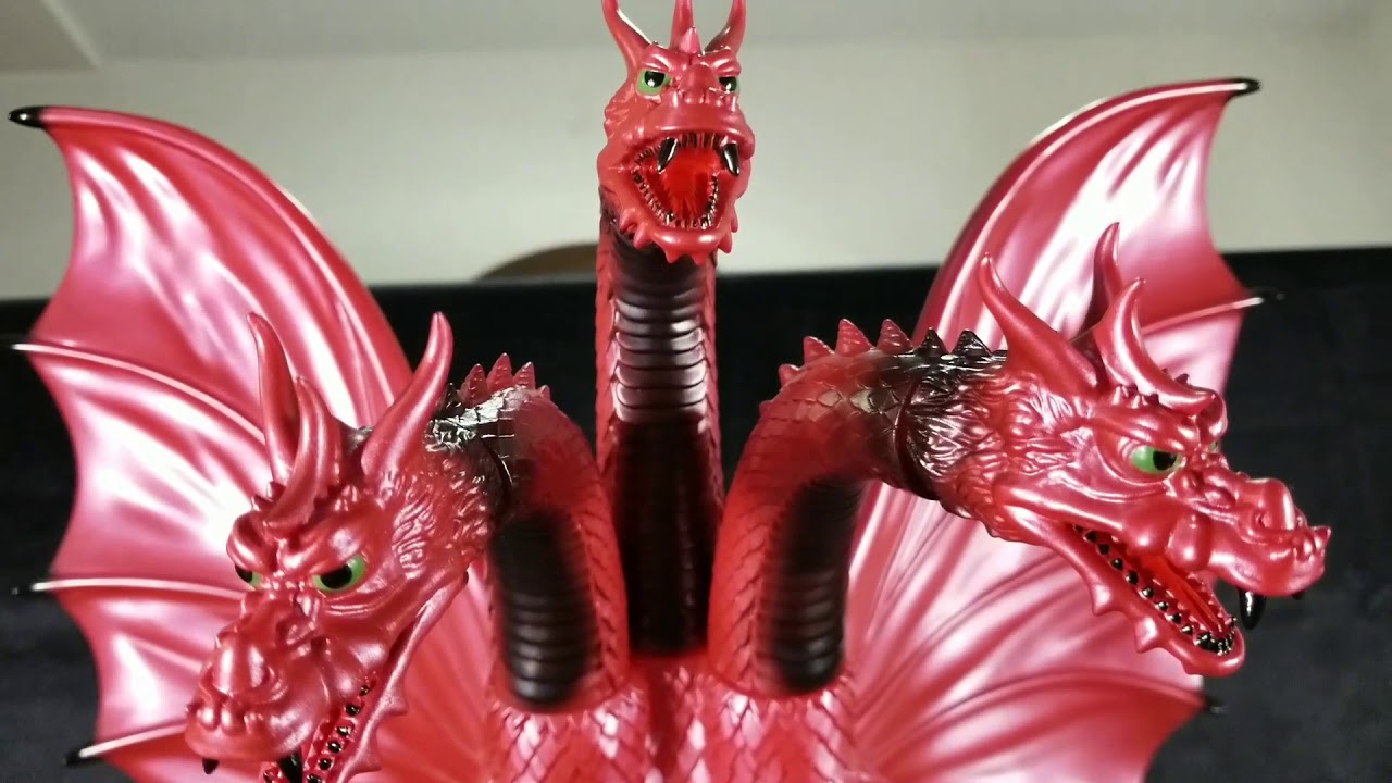 Gigabrain RED King Ghidorah review - YouTube