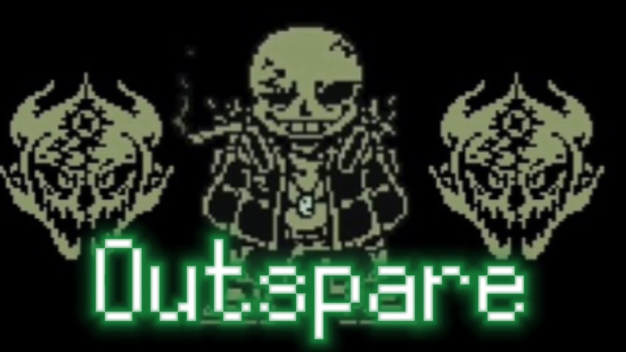 【UNDERTALE fangame】Outspare sans (没) complete！ - YouTube