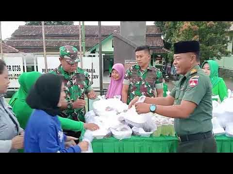 Berbagi Takjil Koramil 03/Gringsing - YouTube