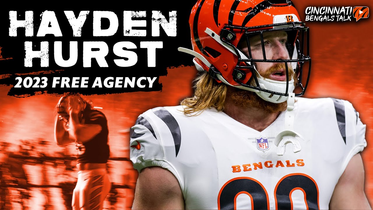 Cincinnati Bengals Free Agents: Will Hayden Hurst Return in 2023? - YouTube