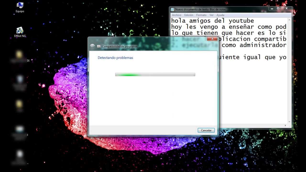 Como resolver problemas con elf bot - YouTube