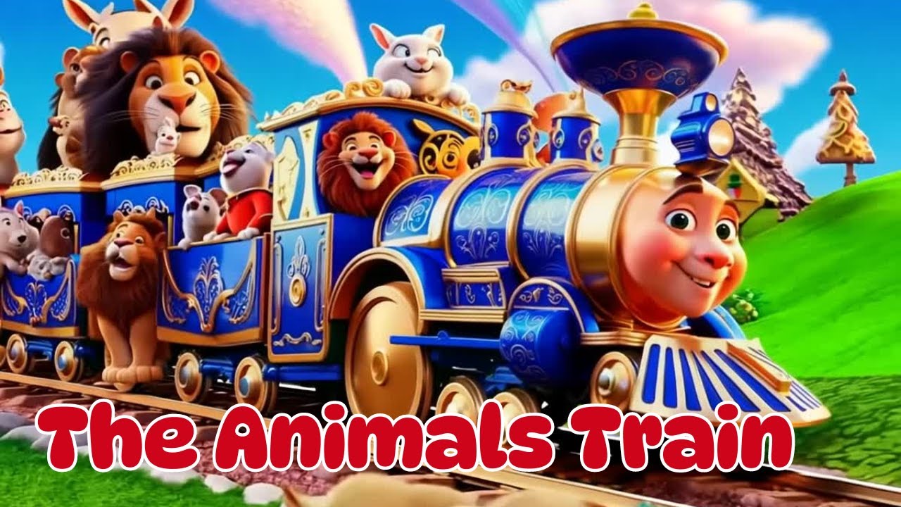 The Animals Train | GG #childrensong #kidsingalong#kidsadventures - YouTube