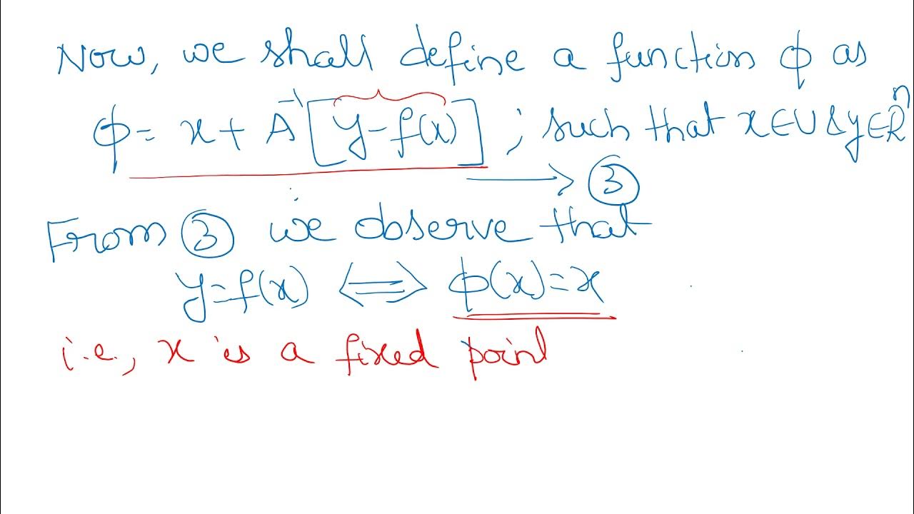 Inverse Function Theorem Part 1 - YouTube