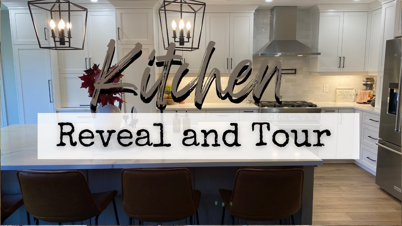 OFFICIAL KITCHEN REVEAL | Kitchen Tour | FINALLY - YouTube
