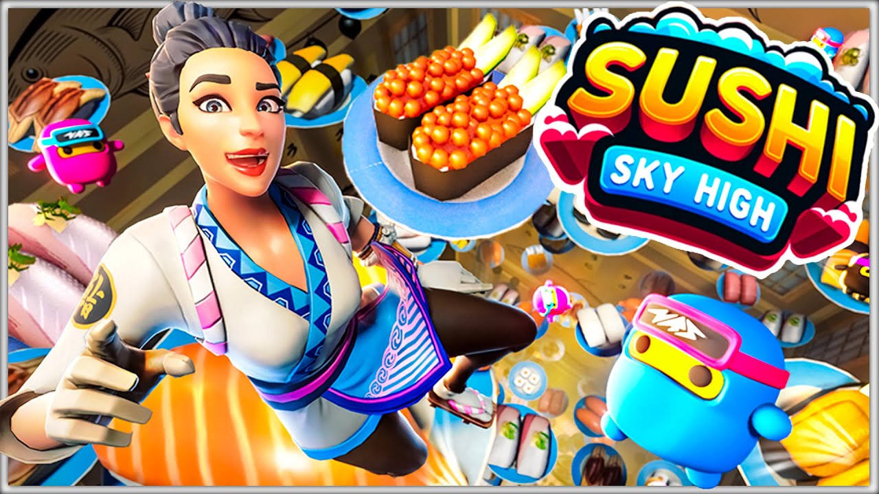How Far Can I Bounce On This Sushi?! (Sushi SKY-HIGH) - YouTube