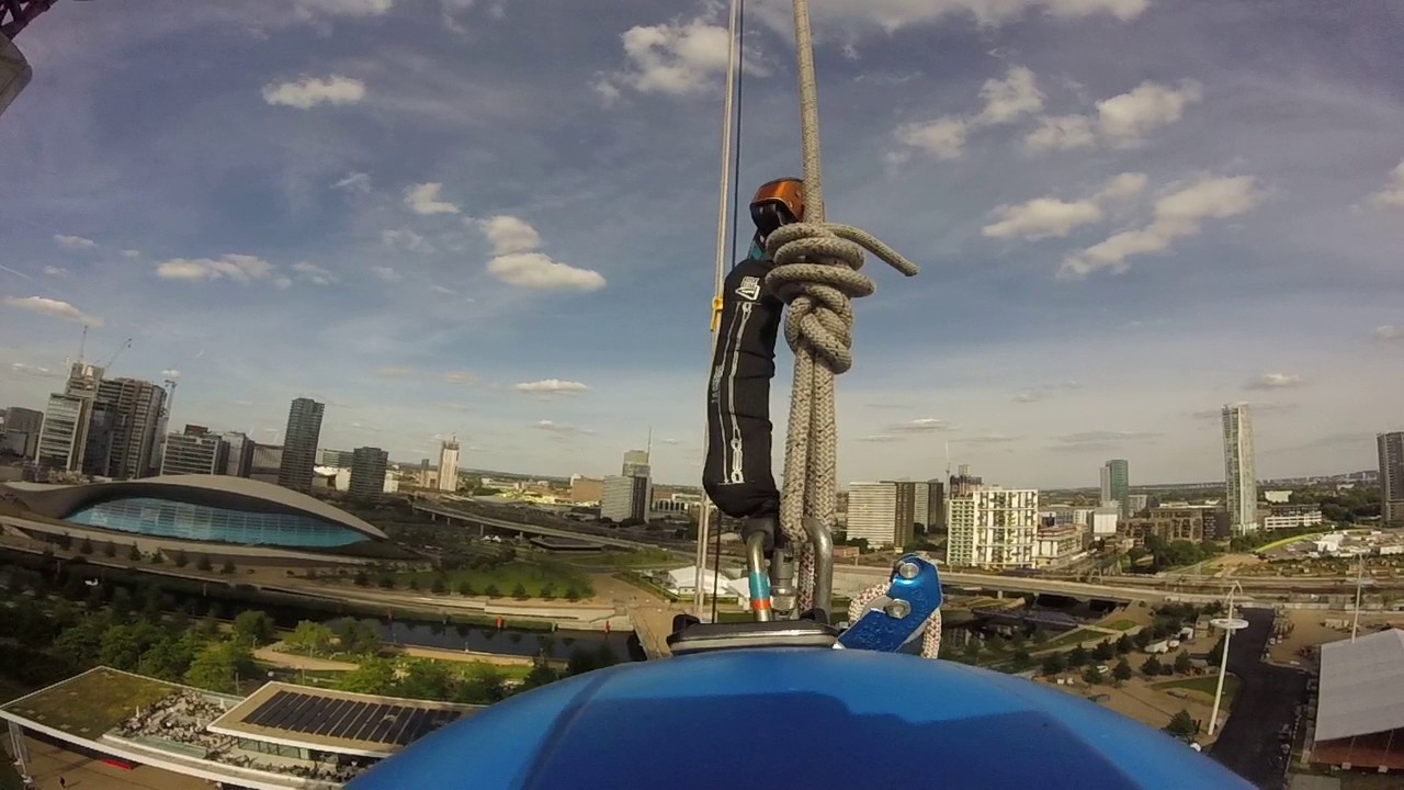 ArcellorMittel Orbit abseil - Julie Palmer - YouTube