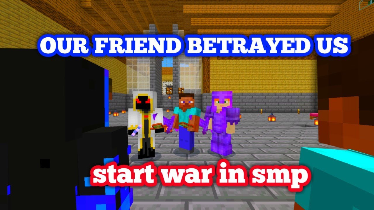 Biggest war on our smp server l pro smp l part 1 l Minecraft in Hindi ...