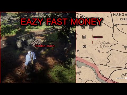 How to get instant money in red dead redemption 2 hidden stash in well ...