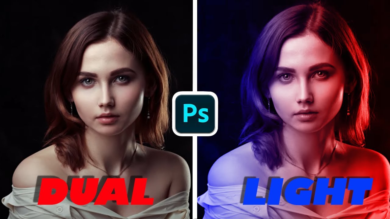 കളർ ലൈറ്റ് ഇഫക്ട് | Dual Light Effect | Dual Lighting Effect with Just ...