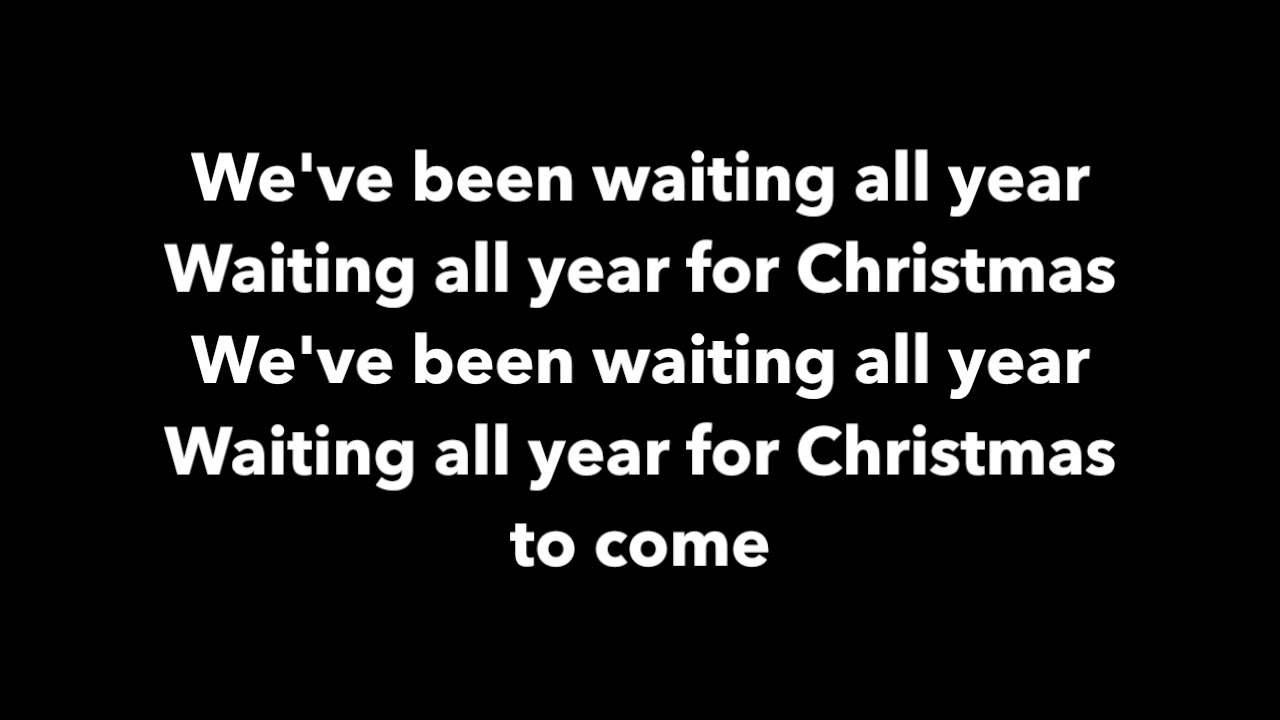 We've Been Waiting All Year sing along video - YouTube