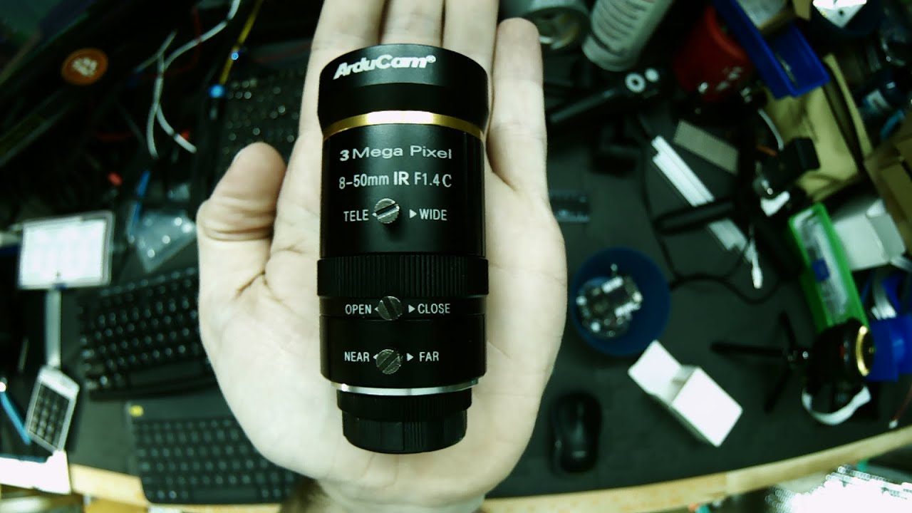 Arducam 8-50mm Zoom Lens on IMX477 Pi HQ Camera - YouTube
