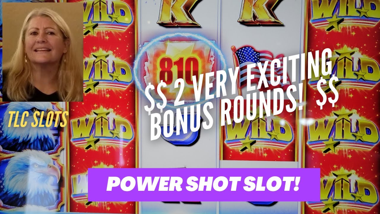 2 Exciting Bonus Rounds on Power Shot Slot! $$ - YouTube