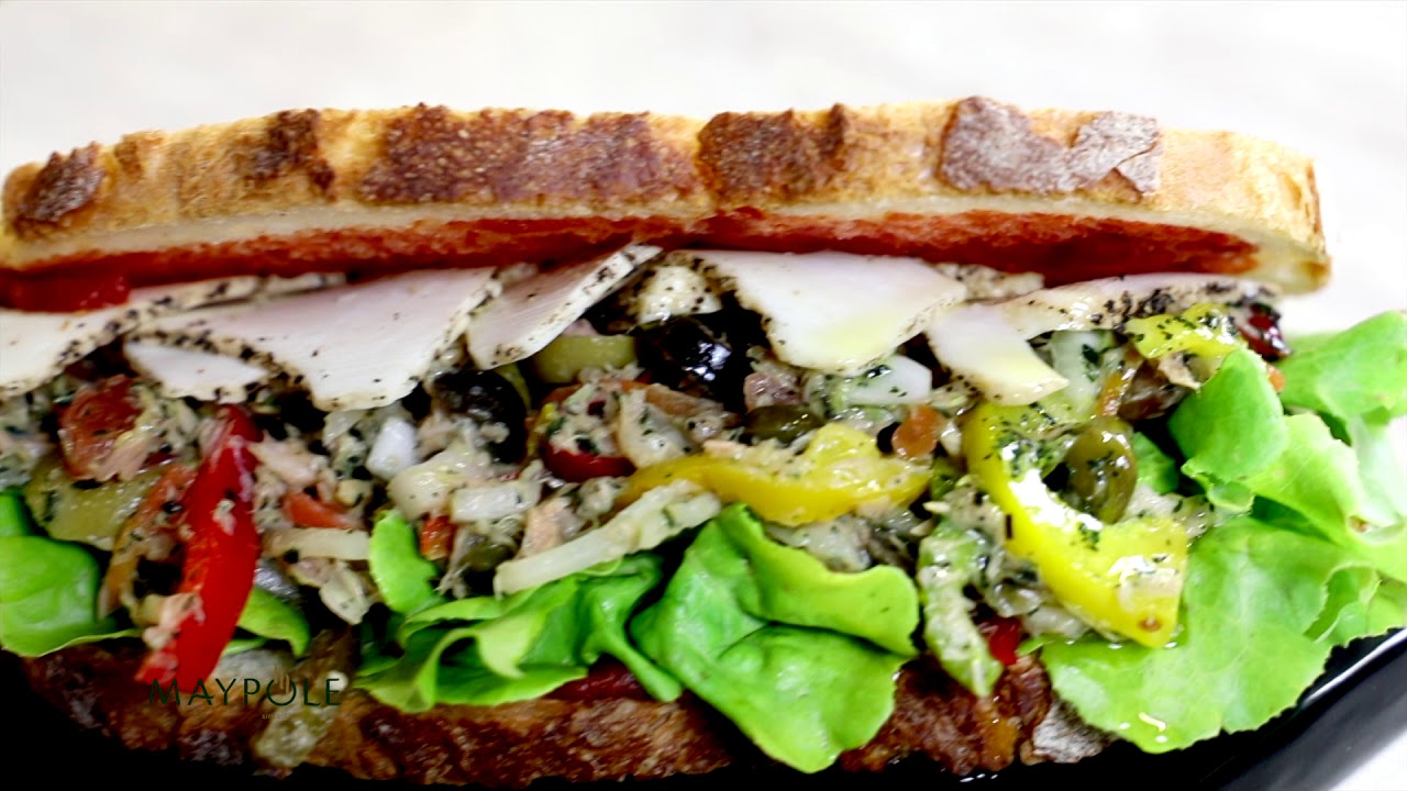 Tuna Sandwich made with Maypole's genuine Maltese Bread! - YouTube