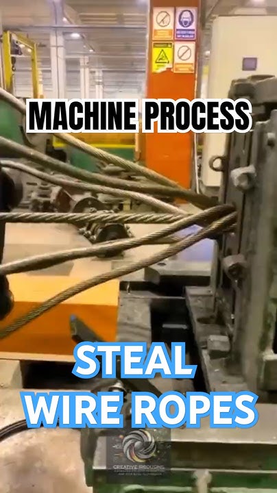 Advanced Technology Behind the Making of Super Strong Steel Wire Ropes ...
