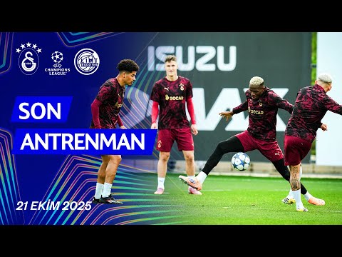 🔴 Galatasarayımız, Bodø/Glimt maçı öncesindeki son antrenmanını gerçekleştirdi #GSvBG #UCL