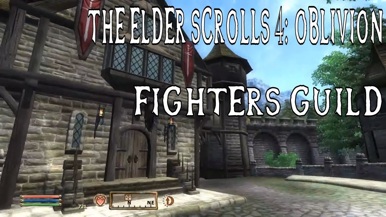 The Elder Scrolls 4: Oblivion - Fighters Guild - YouTube
