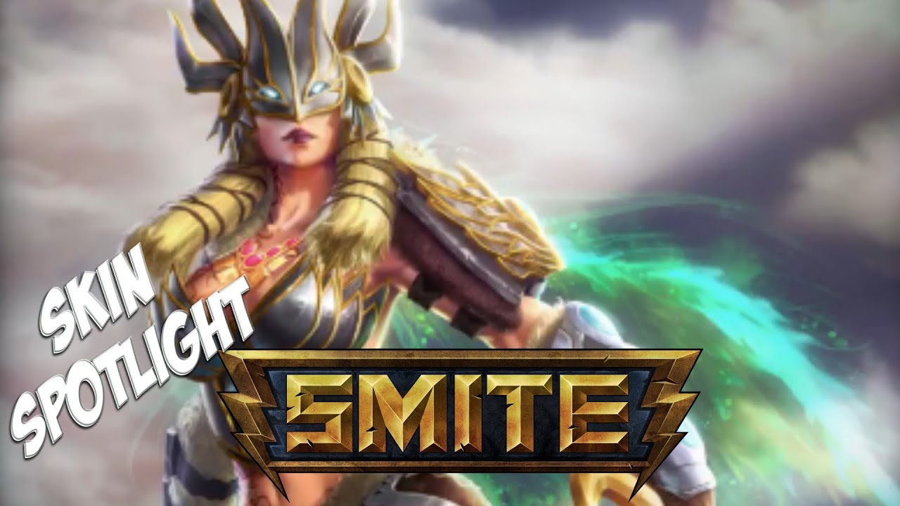 Smite - Skin Spotlights : Valkyrie Freya *Skin/Jokes/Taunts* - YouTube