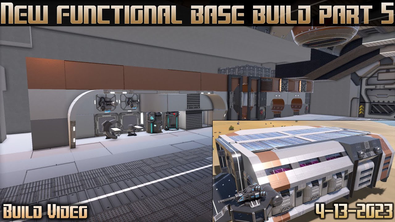 Empyrion Galactic Survival - New Function base build part 5 - YouTube