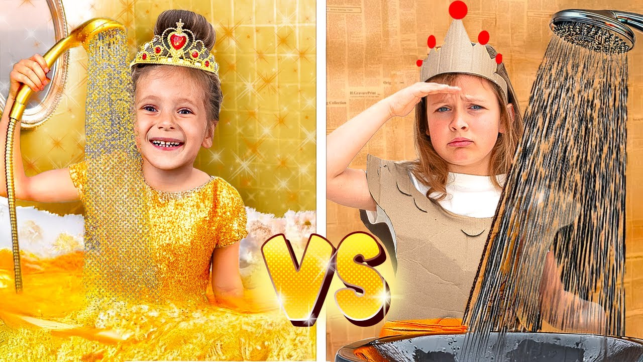 Rich vs Poor House story about diversity for kids - YouTube