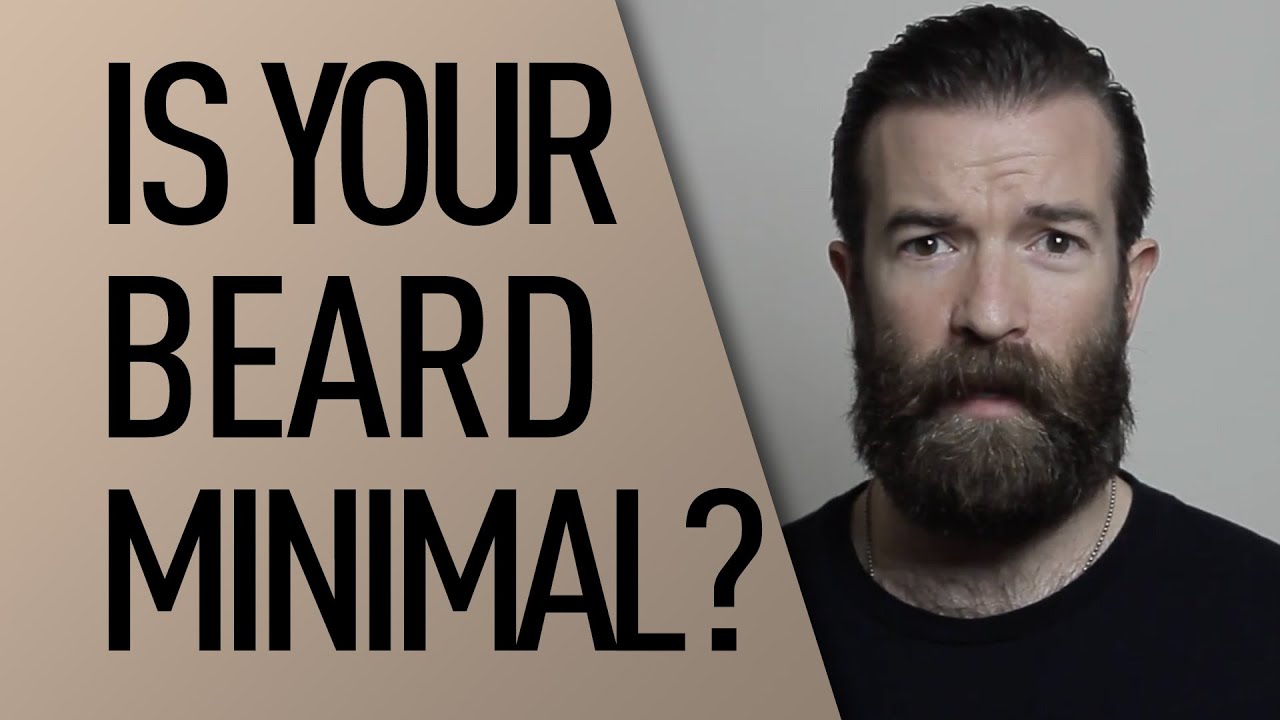Do You Have a Minimalist Beard? | Jeff Buoncristiano - YouTube