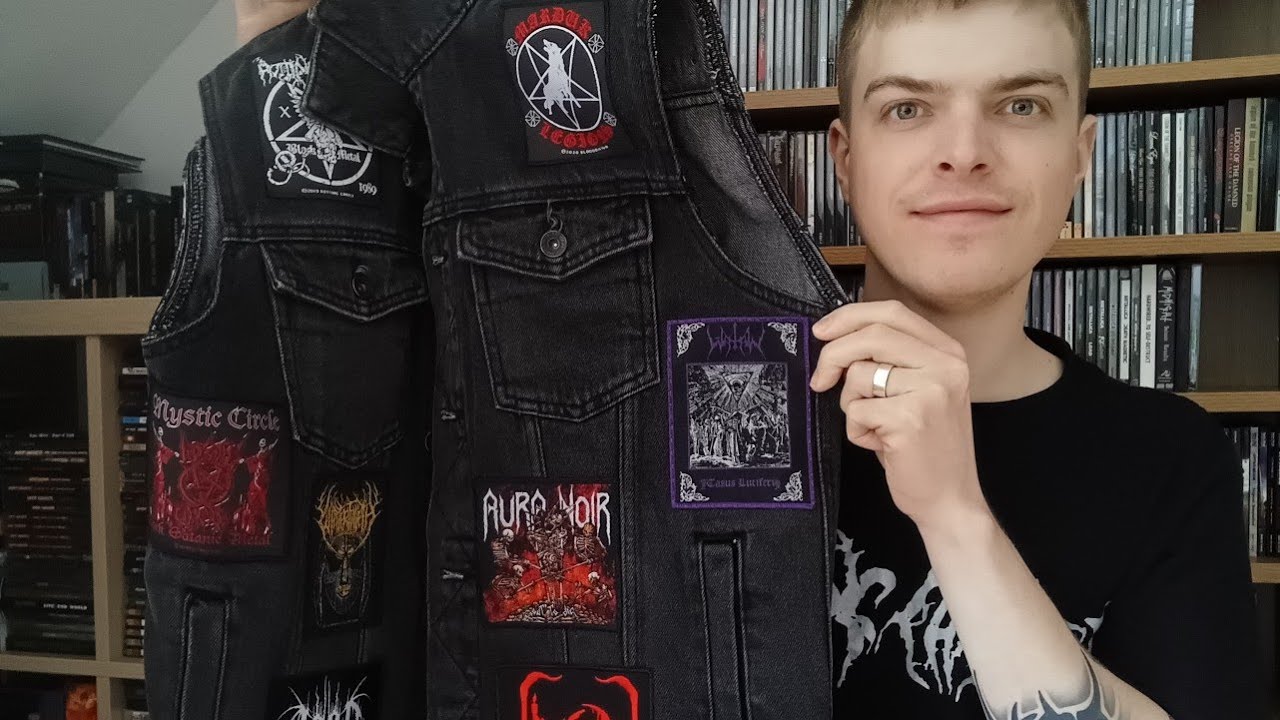 Building My New Patch/ Battle Jacket! Part: 5 The Finale! (Aura Noir ...