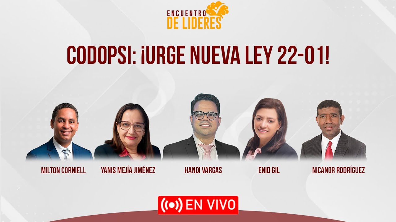 🔴 EN VIVO | CODOPSI: ¡URGE NUEVA LEY 22-01! PsicovisiónTV - YouTube